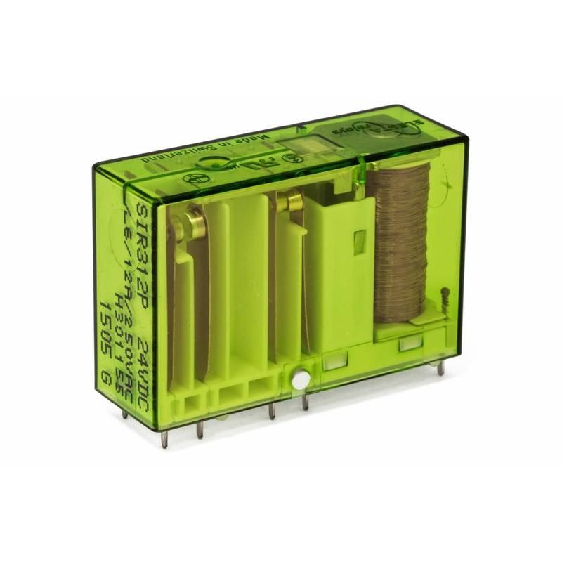 24VDC electromechanical relay - SIR312 P - ELESTA GmbH - 12VDC / 110VDC ...