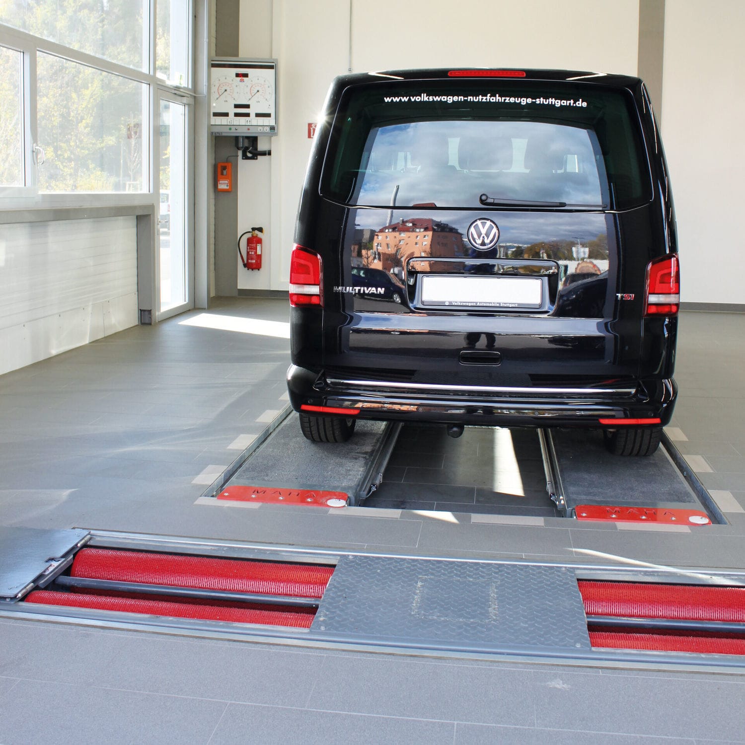 Car brake tester - MBT 3200 LON - MAHA Maschinenbau Haldenwang GmbH ...