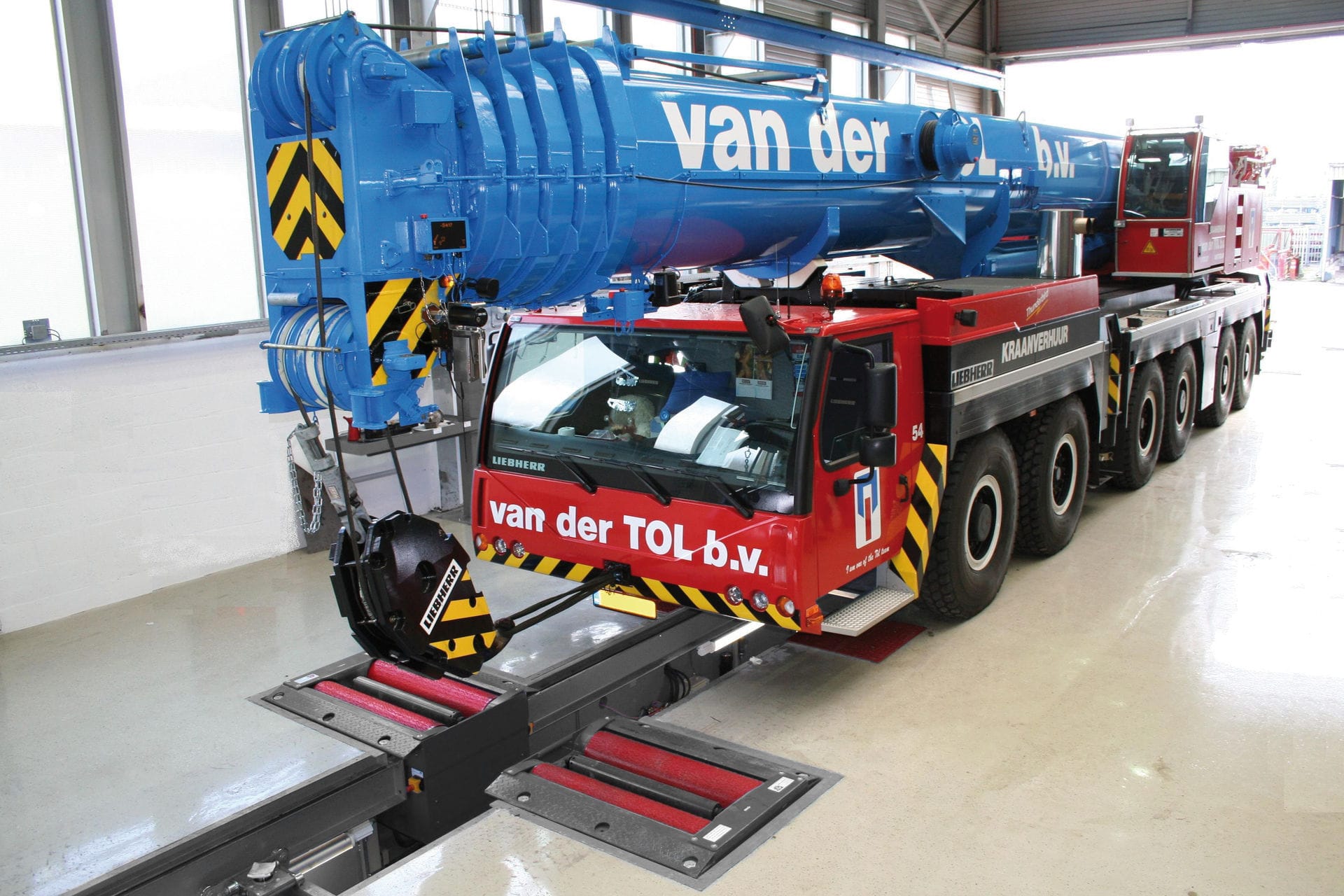 Truck brake tester - MBT 4200 LON W COMPETENCE - MAHA Maschinenbau ...