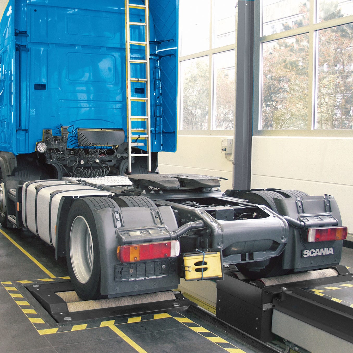 Truck brake tester - MBT 7200 LON W COMPETENCE - MAHA Maschinenbau ...
