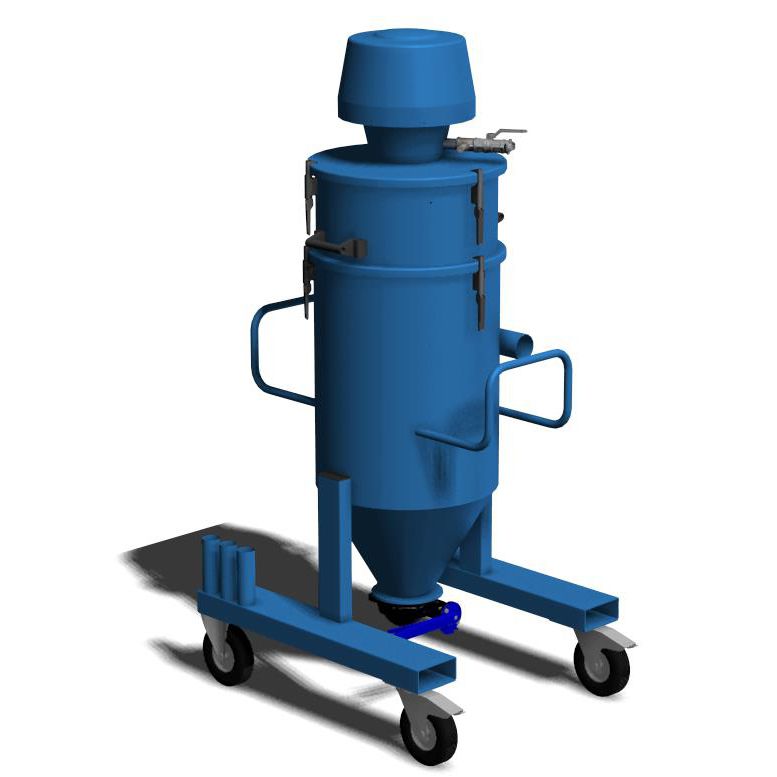 Filter dust collector - 570A - NEDERMAN - mobile / vacuum