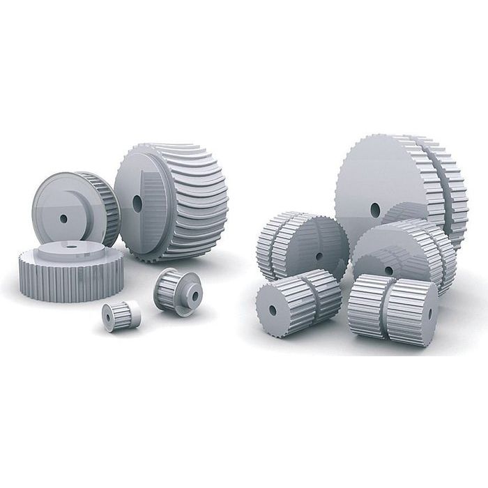 Synchronous pulley - BRECO - timing belt / with bore