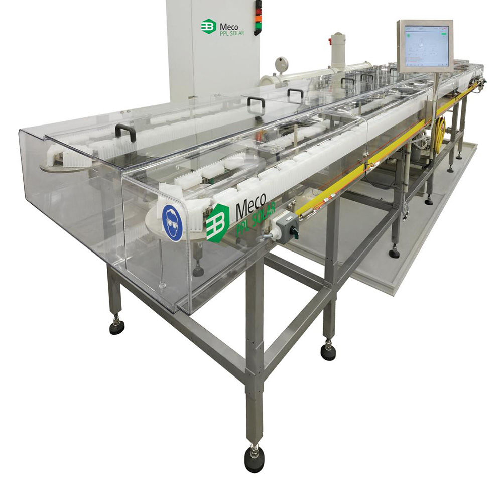 Solar cell plating line - Meco PPL - BE Semiconductor Industries N.V.