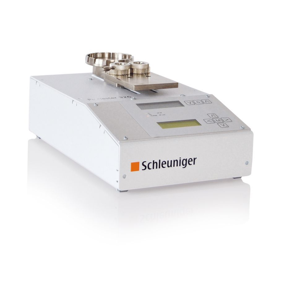 Pulling out force testing device - PullTester 326 - Schleuniger ...