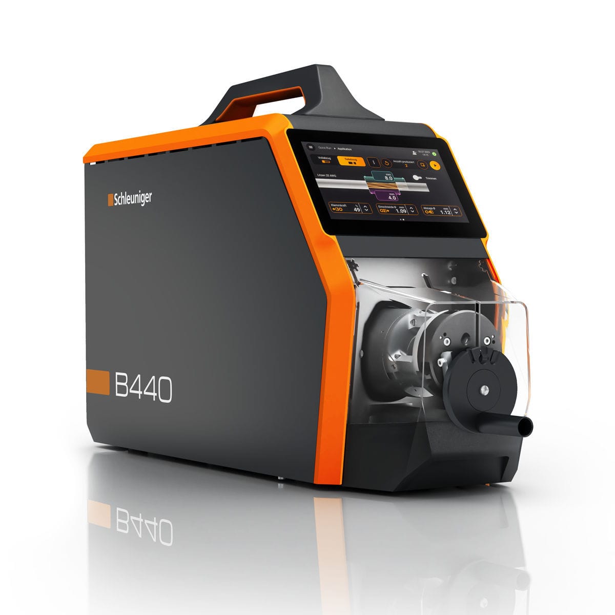 Coaxial cable stripping machine - Strip Series B440 - Schleuniger - for electrical wire ...