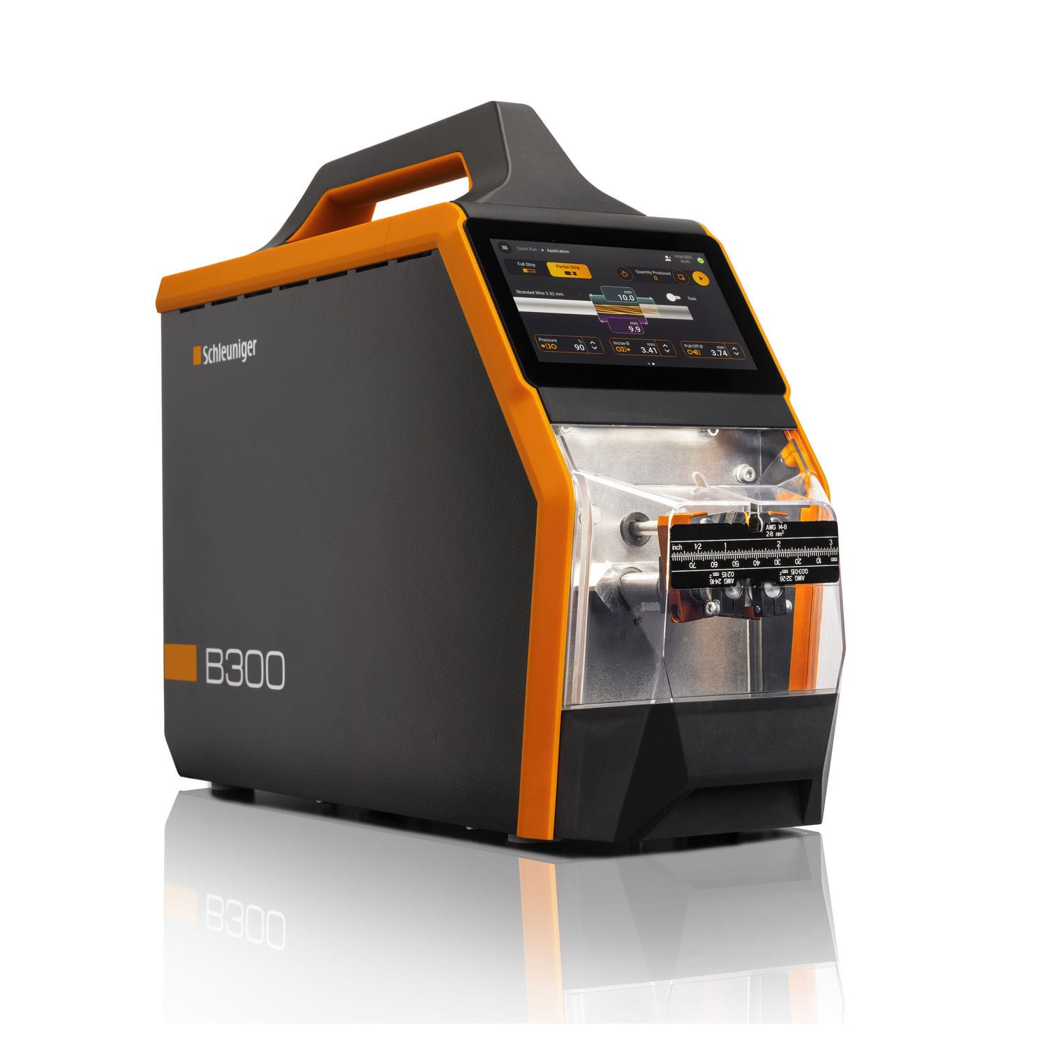 Electrical cable stripping machine - Strip Series B300 - Schleuniger ...