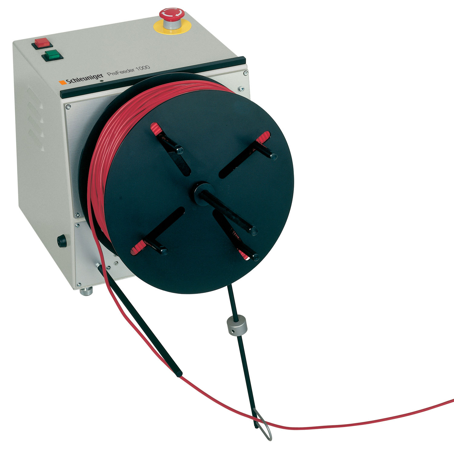 Motorized dereeler - PreFeeder 1000 - Schleuniger - automatic / cable ...