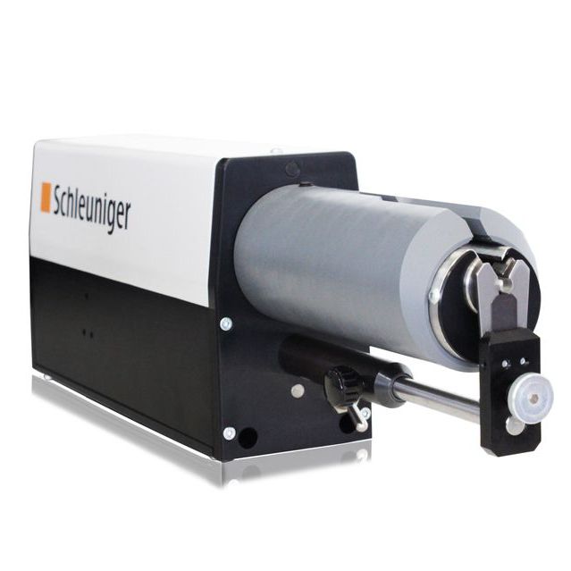 Blade cutting machine - FiberOptic 7010 - Schleuniger - for fabrics ...