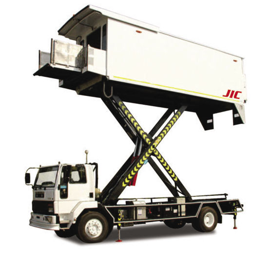 Truck-mounted scissor lift - javaid Industrial company