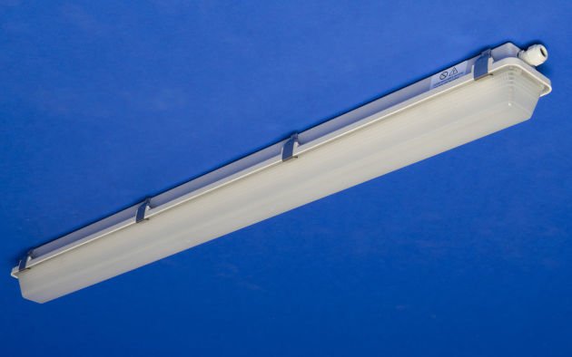 Ceiling-mounted lighting - PAS - vlux - LED / for storage hall / for shop