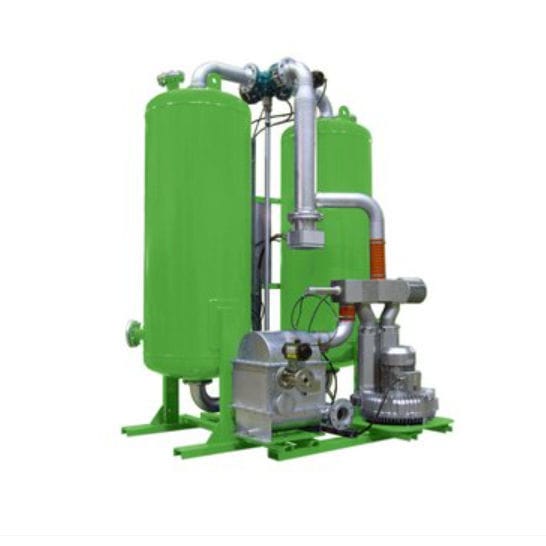 Desiccant compressed air dryer - DTC - FST - heat-of-compression / high ...