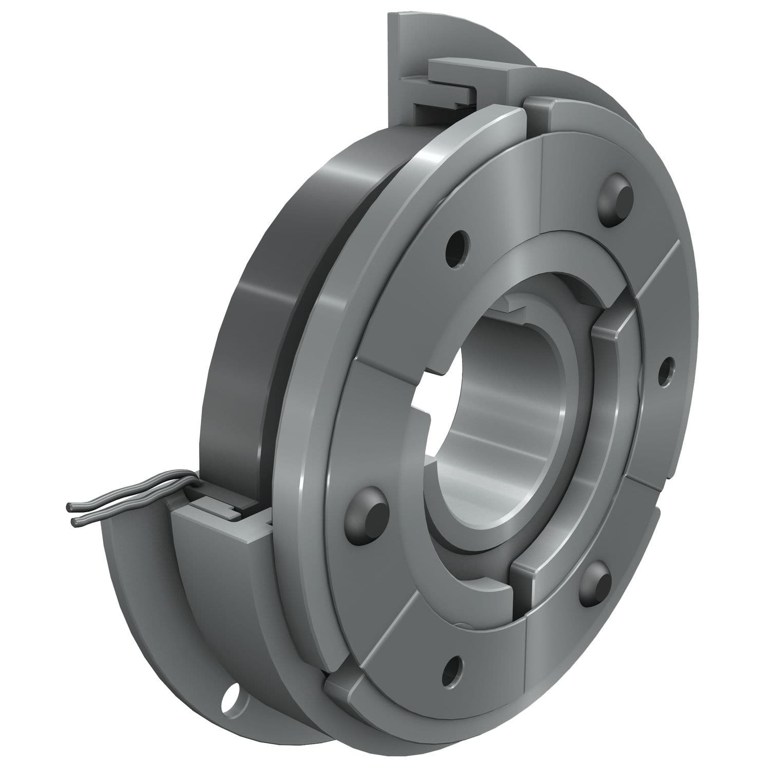 Friction clutch - 008 - Ortlinghaus - electromagnetic / with bearings