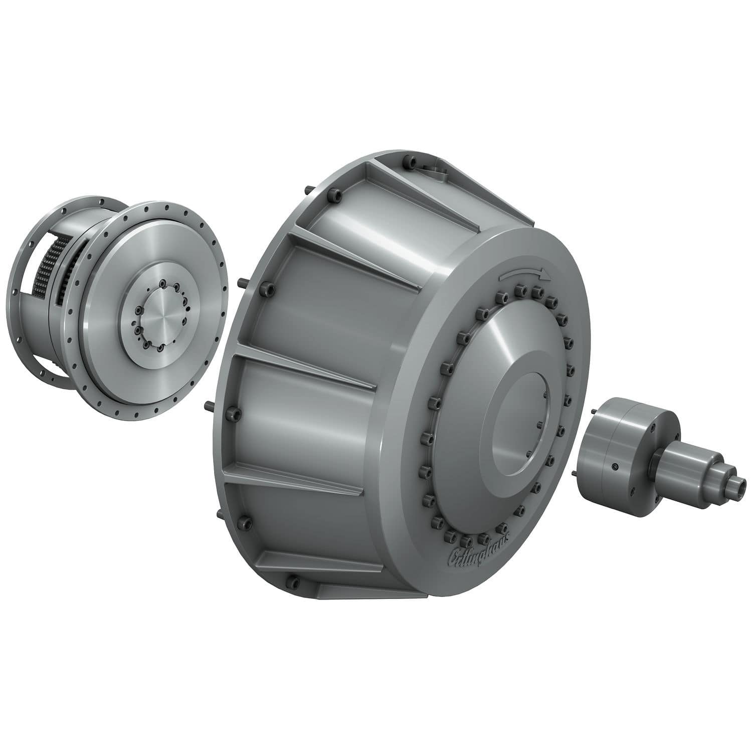 Friction clutch and brake - 480 - Ortlinghaus - hydraulic