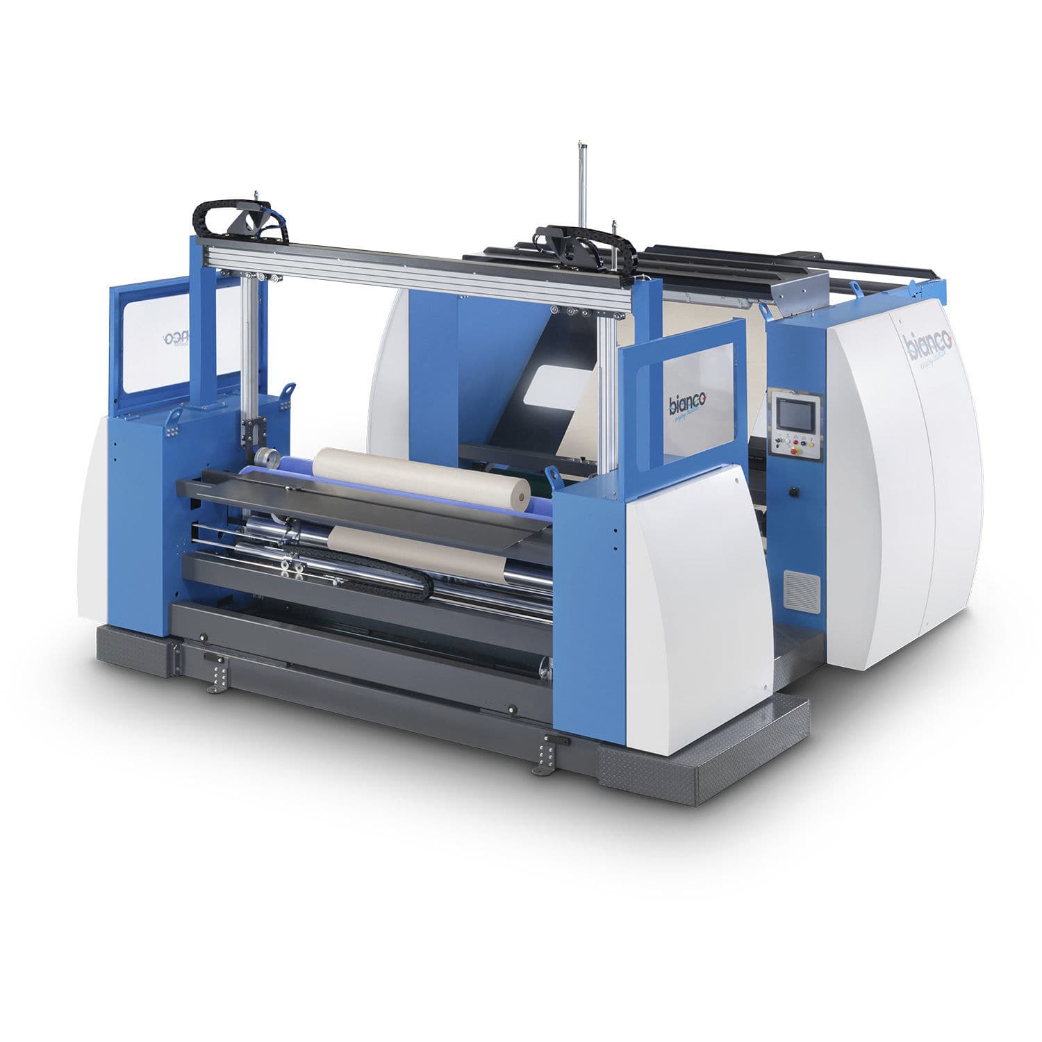 Semi-automatic wrapping machine - SMART series - Bianco - fabric