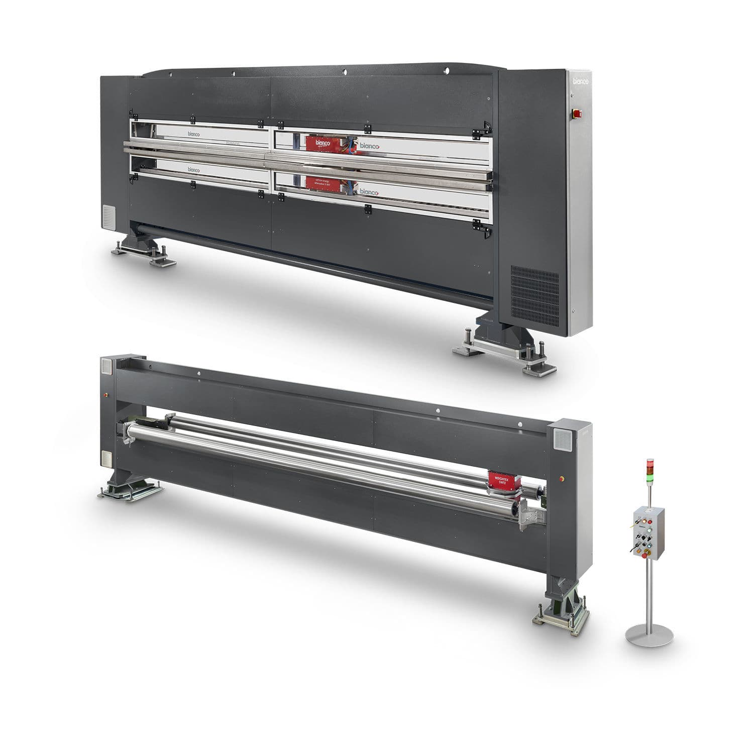 Measurement scanning system - SSCANL - Bianco - edge / laser / for textiles