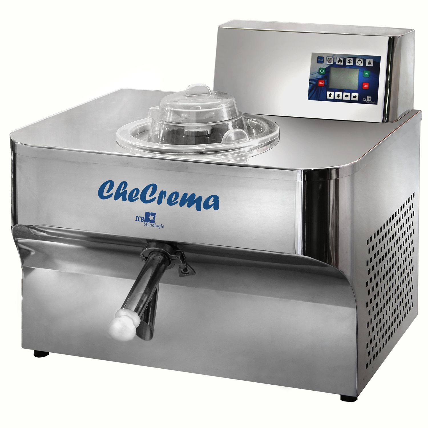 Cream industrial cooker - CHECREMA - icb tecnologie srl - with mixer
