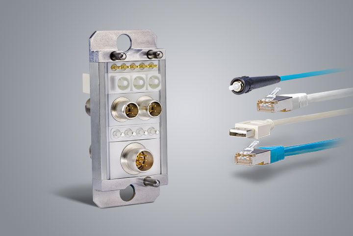 Data connector - ODU-MAC® Silver-Line - ODU GmbH & Co. KG - for docks ...