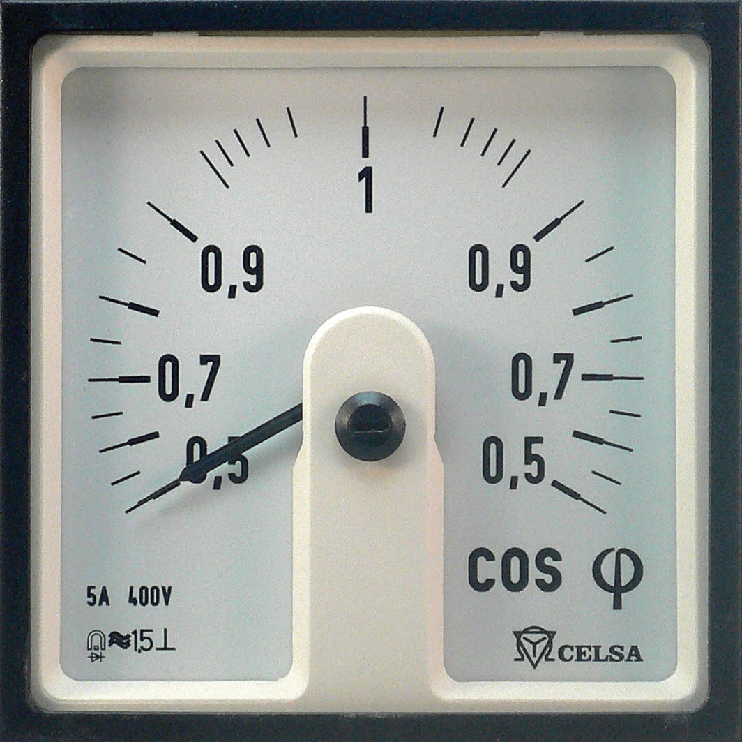 Power factor measuring instrument - EPA series - CELSA MESSGERATE ...