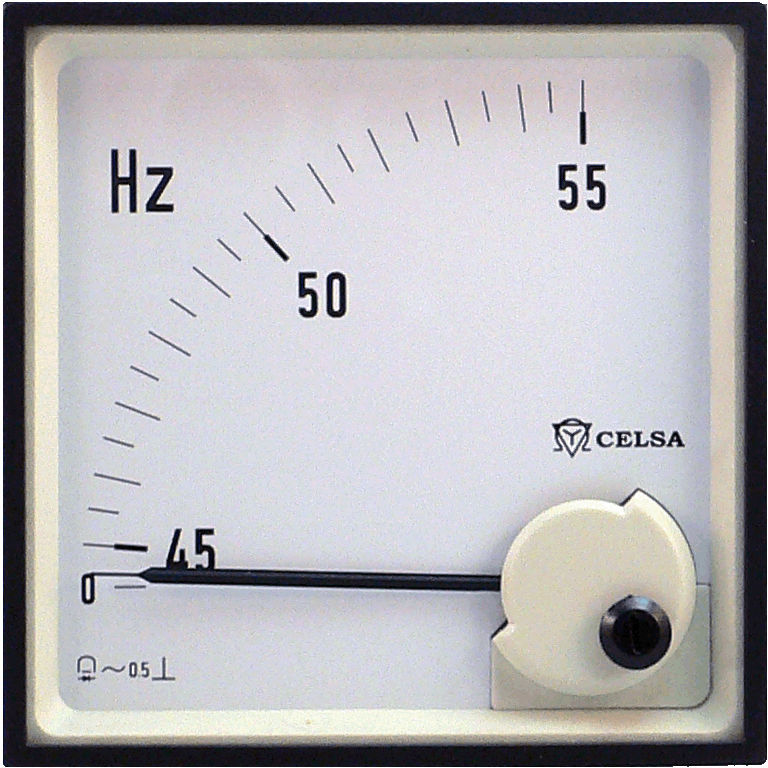 Frequency measuring instrument - FA series - Celsa Messgeräte España S ...