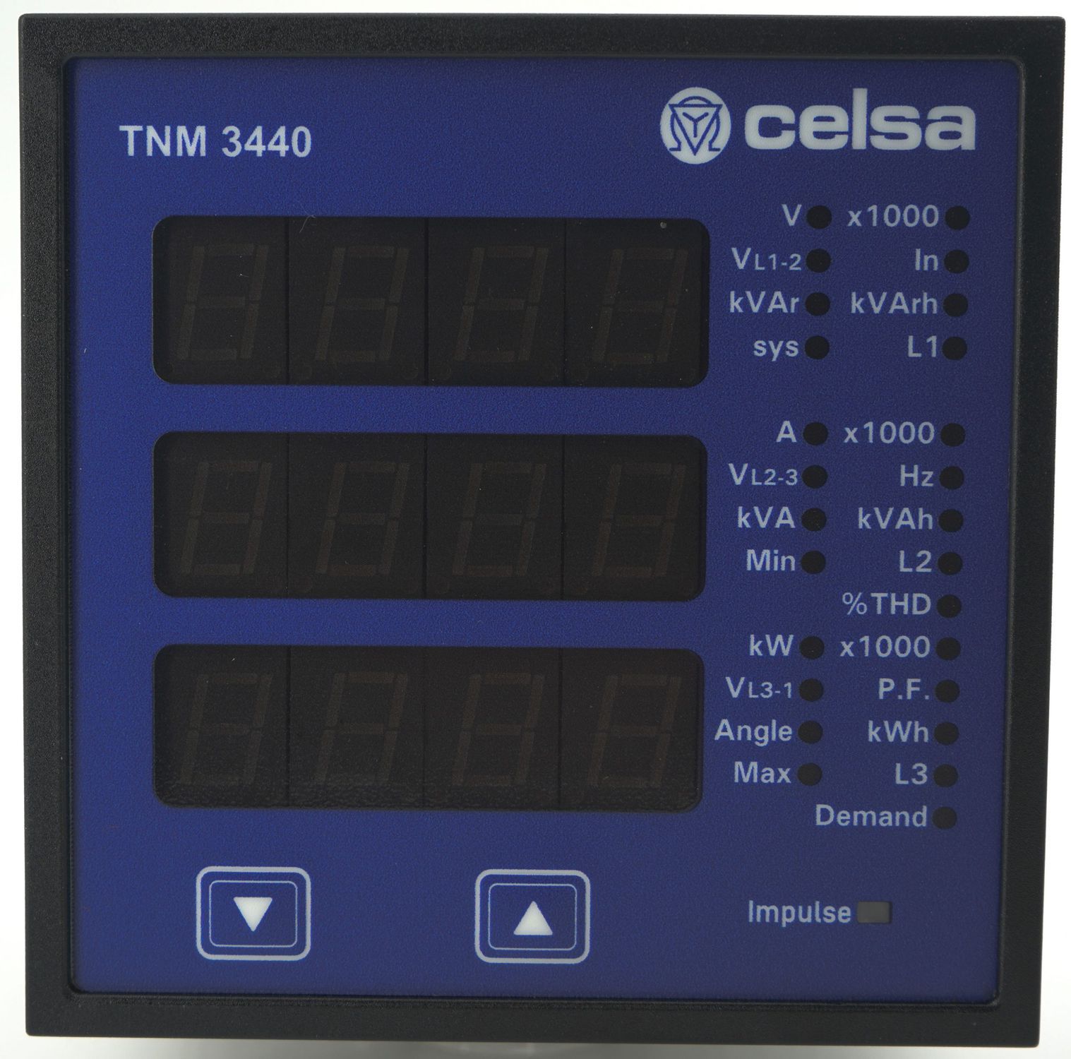 Electrical parameters measuring instrument - TNM3440 - CELSA MESSGERATE ...