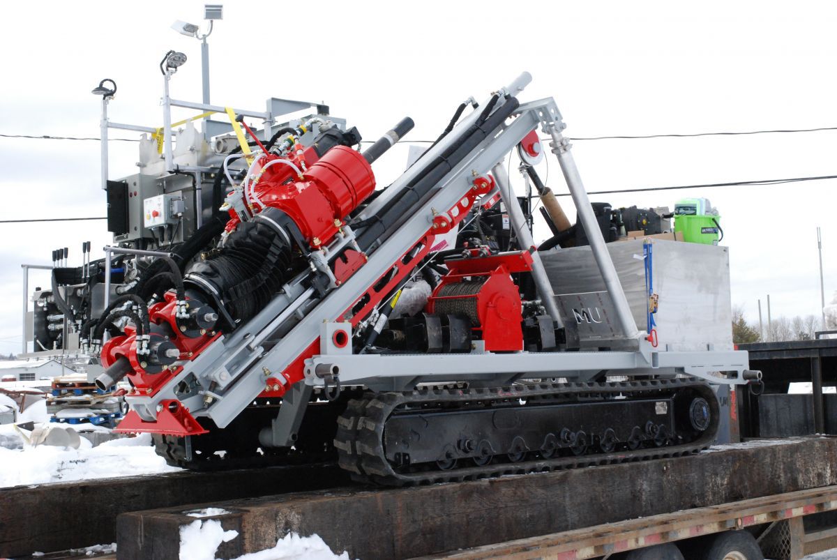 Multifunction drilling rig - Mancore 600 TA - Usinage Marcotte inc ...