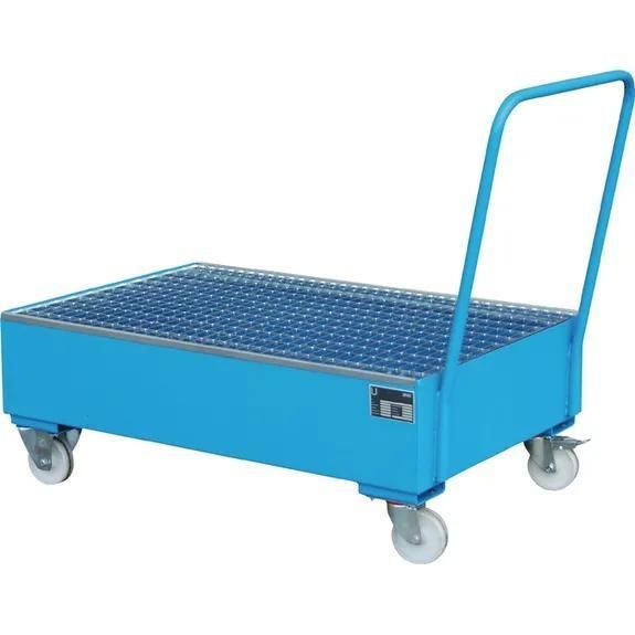 Drum containment bund - Bauer - steel / with removable grating
