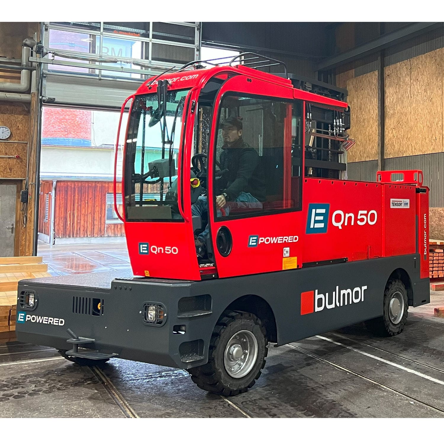 Electric side loader - EQn 50 - BULMOR industries - ride-on / handling ...