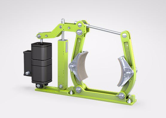 Drum brake - EBN series - DELLNER BUBENZER Germany GmbH - spring ...