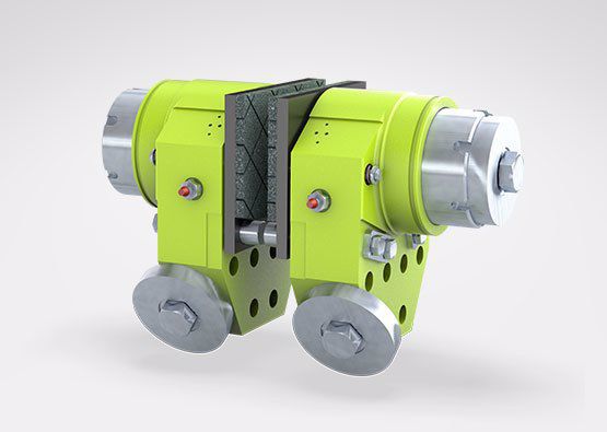 Disc brake - SKP series - DELLNER BUBENZER Germany GmbH - spring ...