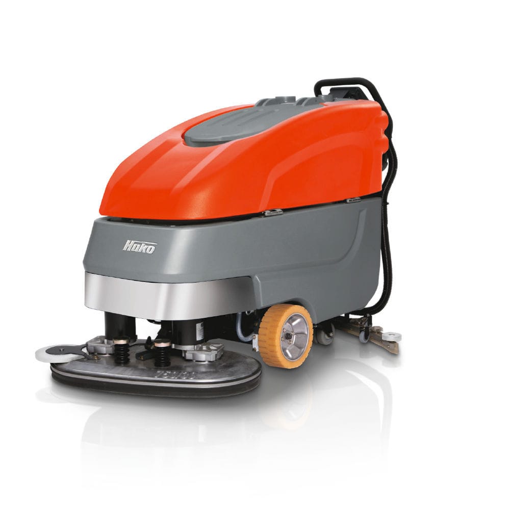 Walk-behind scrubber-dryer - Scrubmaster B90 CL series - HAKO - battery ...