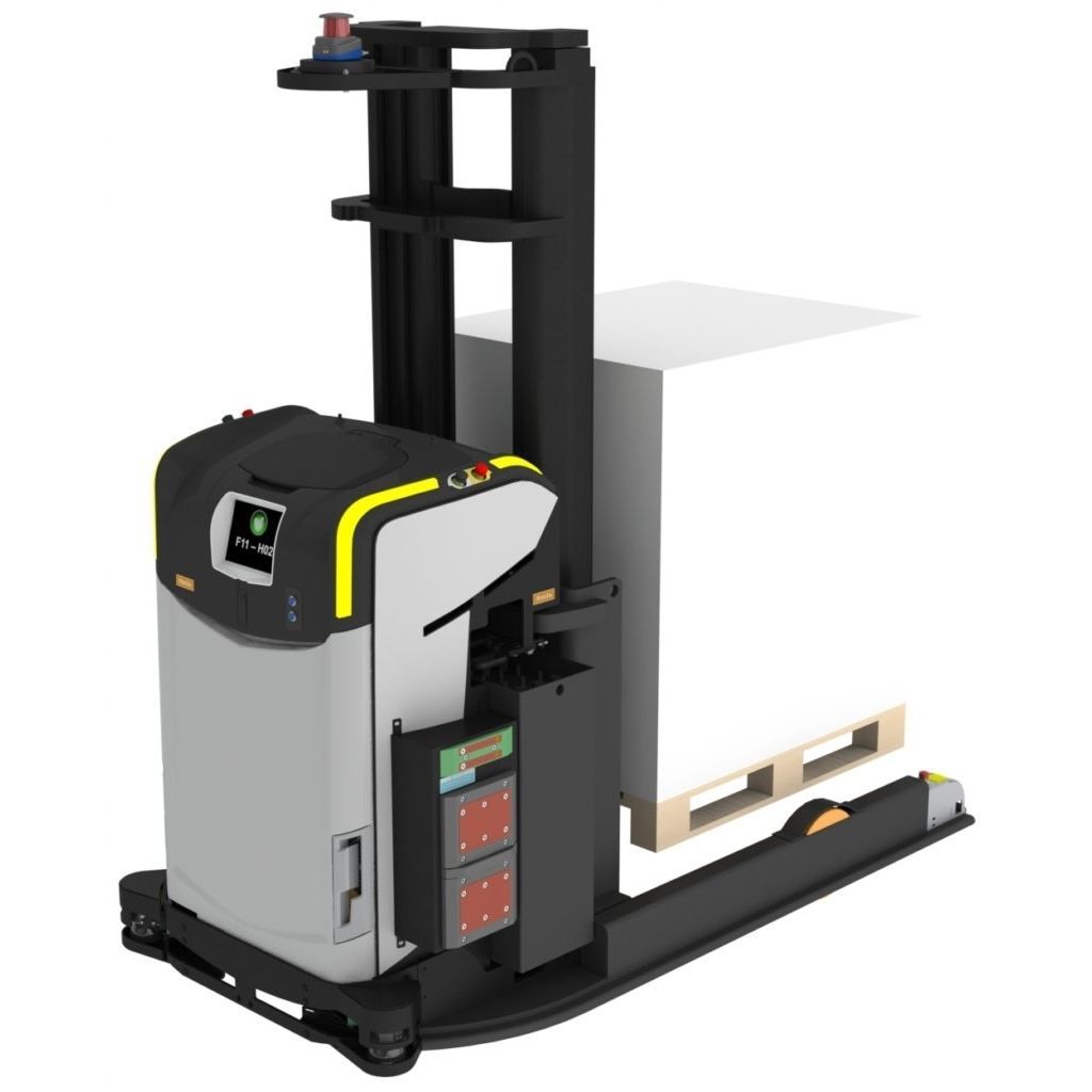 Straddle stacker truck - AWT - Rocla - AGV / transport / handling