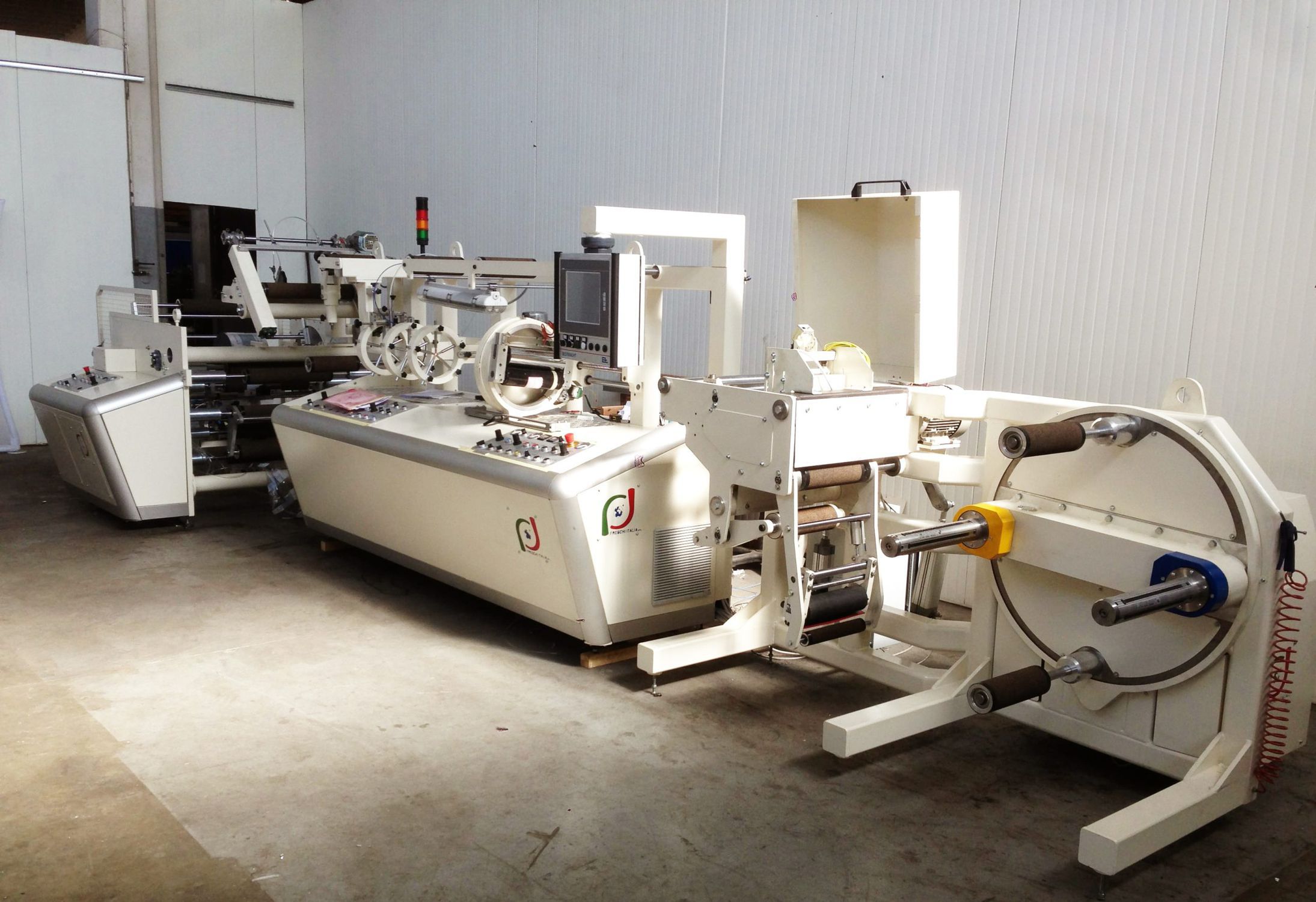 OPS shrink sleeve seaming machine - TBR3 SUPERIOR PLUS - FADA ITALIA ...