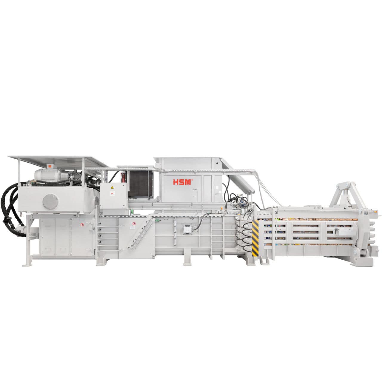 Cardboard baling press - VK 12018 - HSM GmbH + Co. KG - for paper / for ...