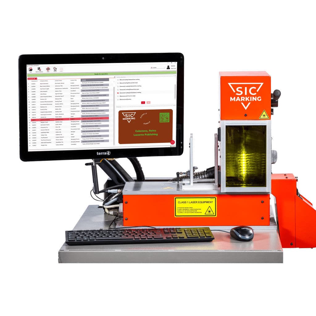 Laser marking machine - TAGMARK - SIC Marking - metal / benchtop / tag