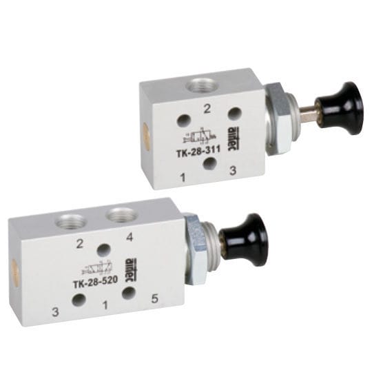 Manually-controlled pneumatic directional control valve - TK-28 series ...