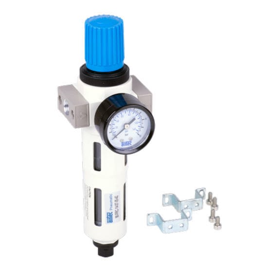 Compressed air filter-regulator - 90-FRC Series - AIRTEC Pneumatic ...