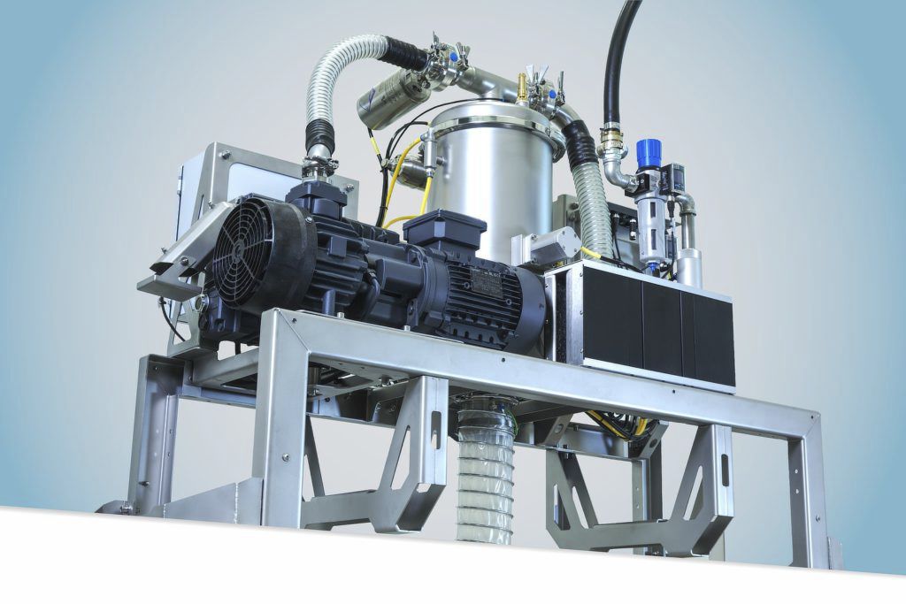 Fully-automatic filling machine - vLoader 250 - VOLKMANN - container ...