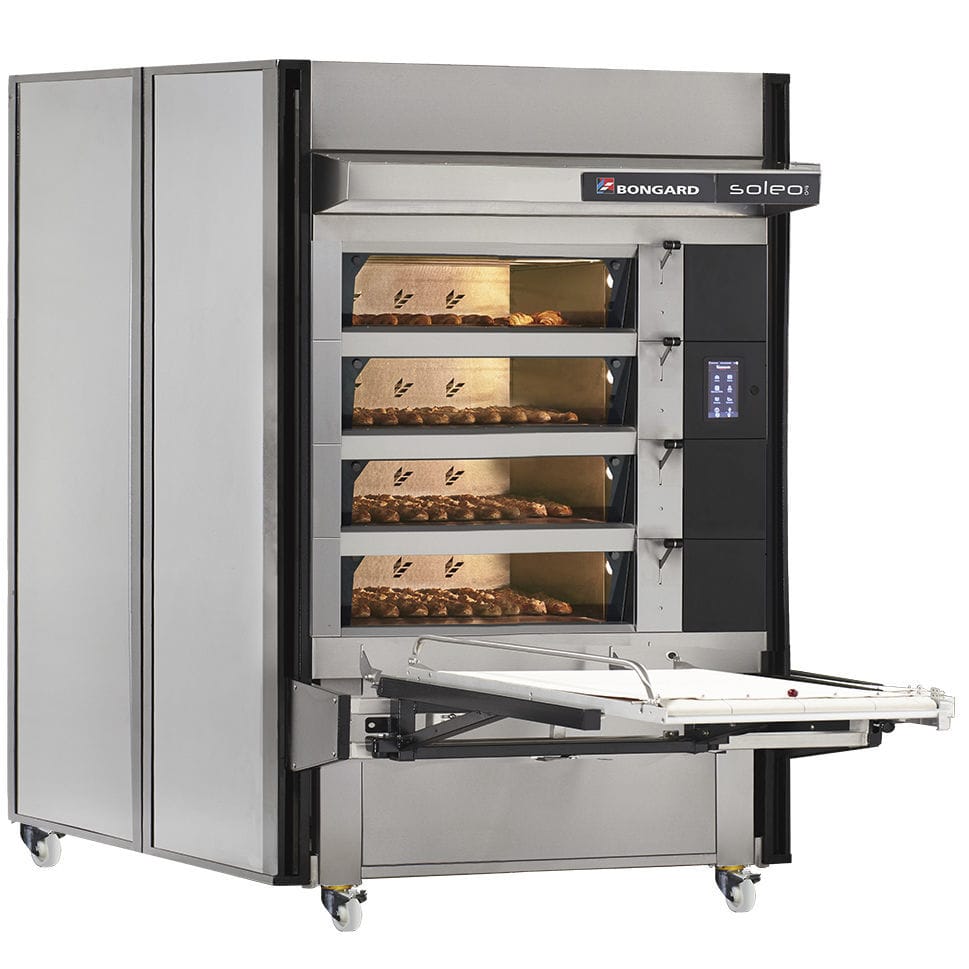 Fixed hearth bakery oven - Soleo Evo M4 - Bongard - baked goods ...