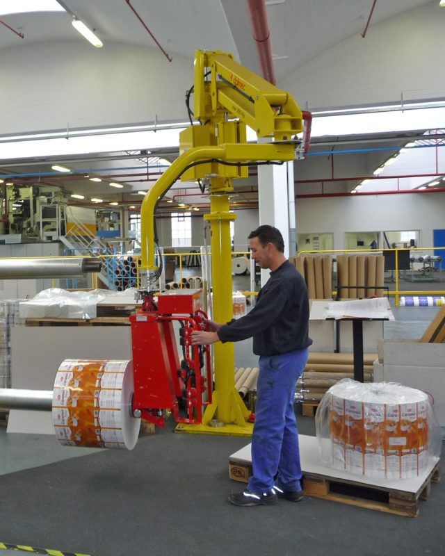 Pneumatic manipulator - DALMEC - with hoist / positioning / handling