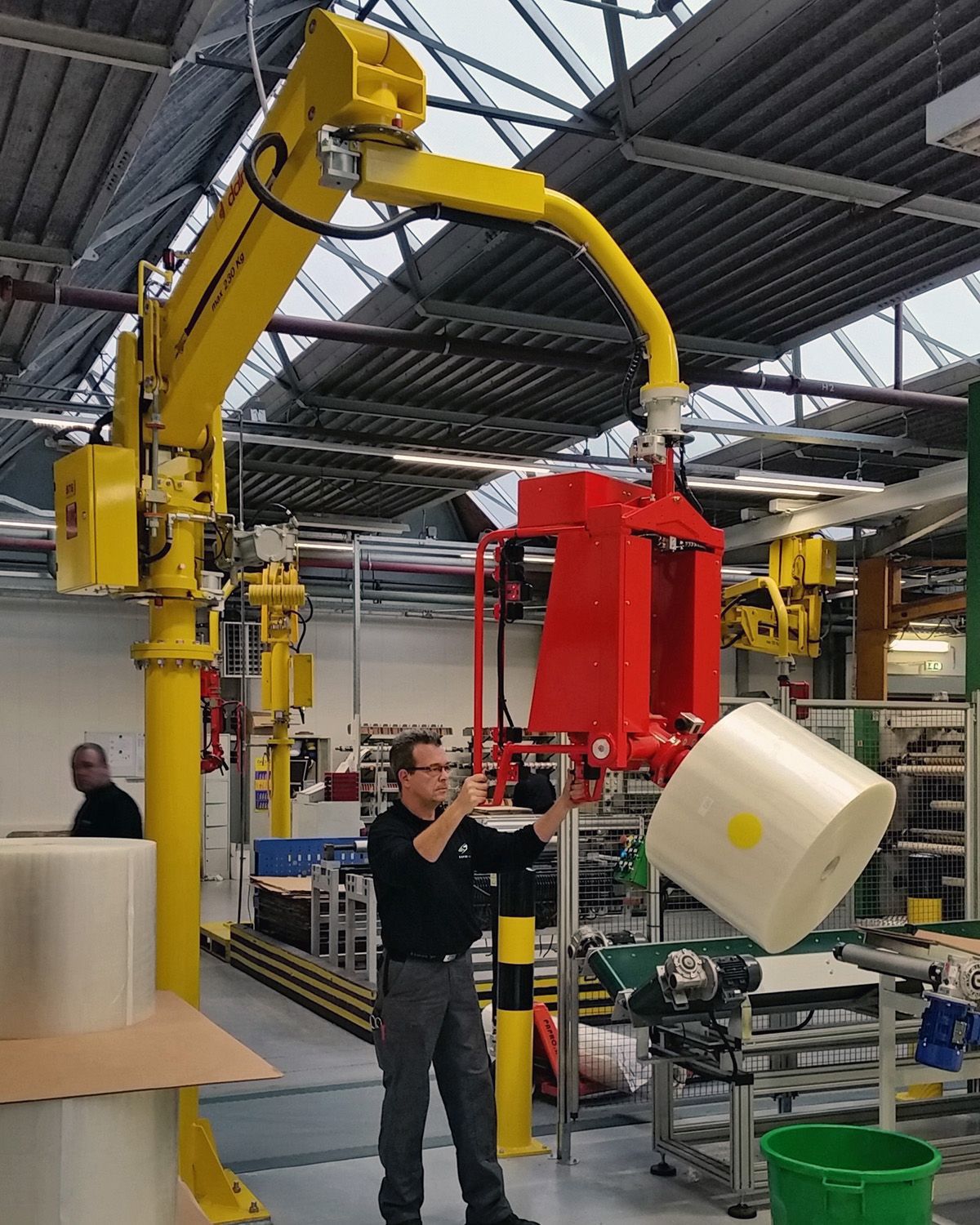 Pneumatic manipulator - DALMEC - with hoist / positioning / handling