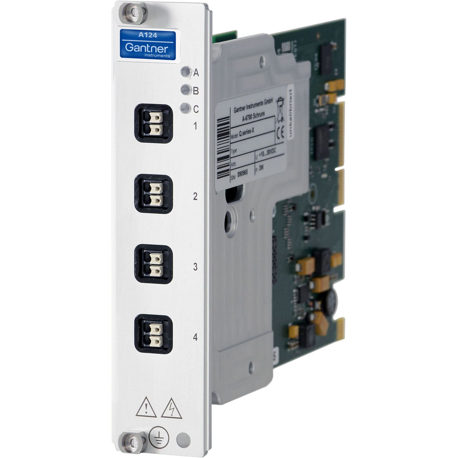 Digital I O module - Q.raxx XL A124 - Gantner Instruments - 4 digital ...