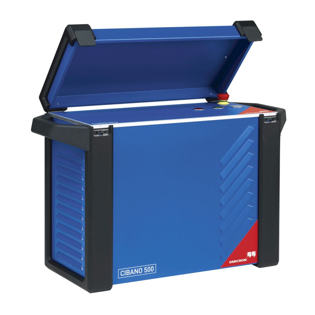 Circuit breaker testing device - CIBANO 500 - OMICRON electronics ...