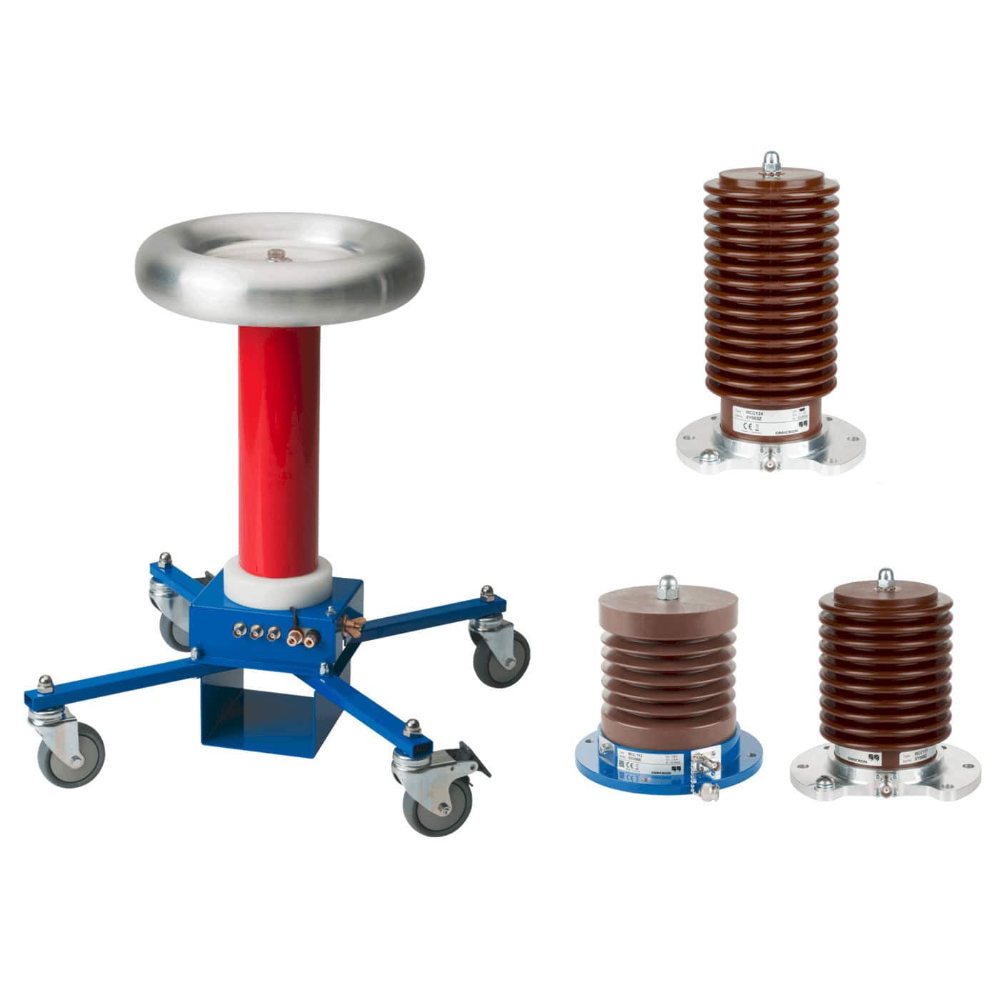 Pole-mounted capacitor - MCC series - OMICRON electronics - coupling ...