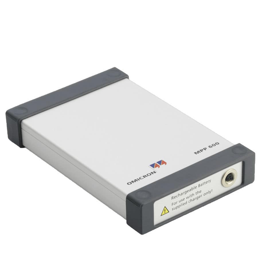 Lithium-ion rechargeable battery - MPP 600 - OMICRON electronics ...