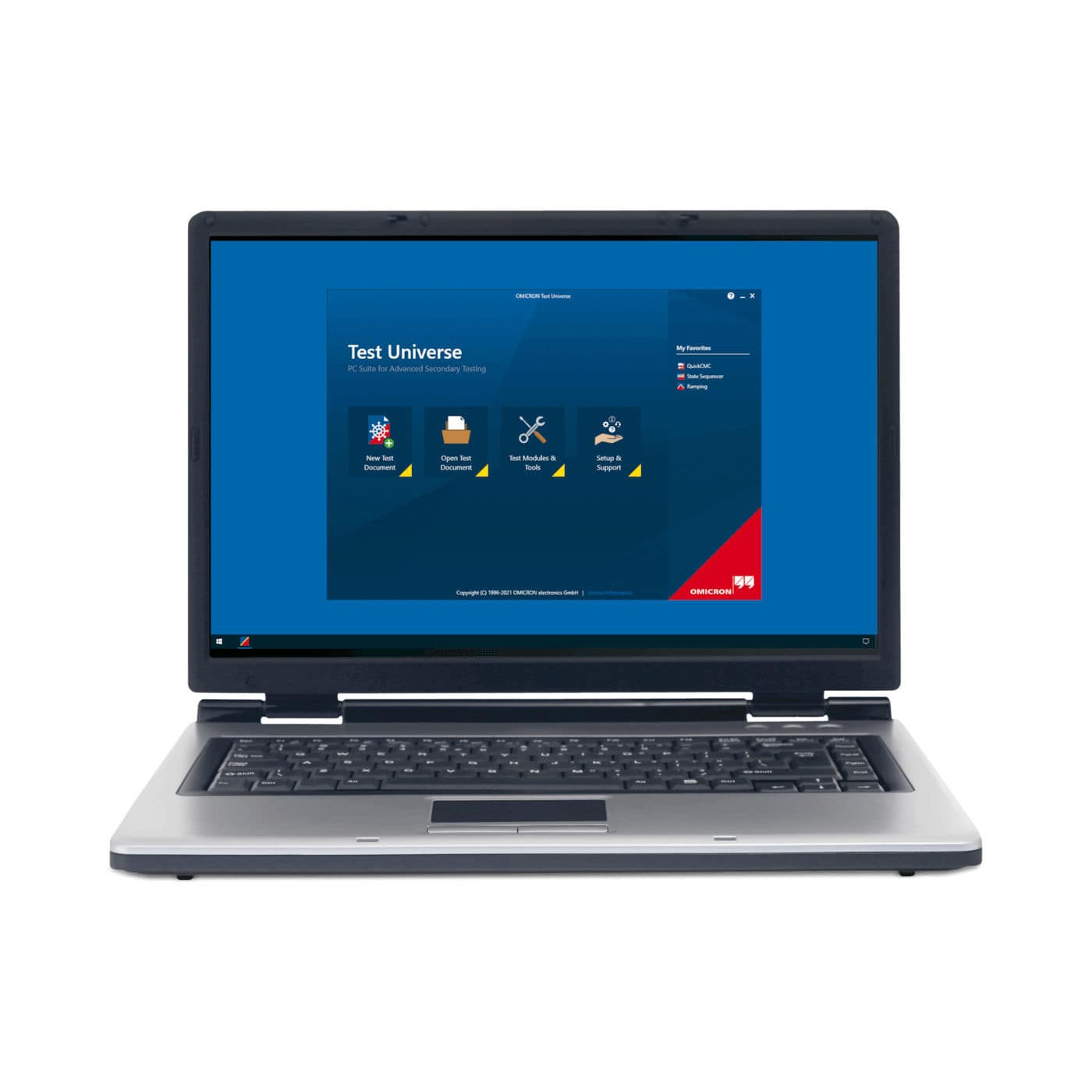 Test software suite - Test Universe - OMICRON electronics - electric ...