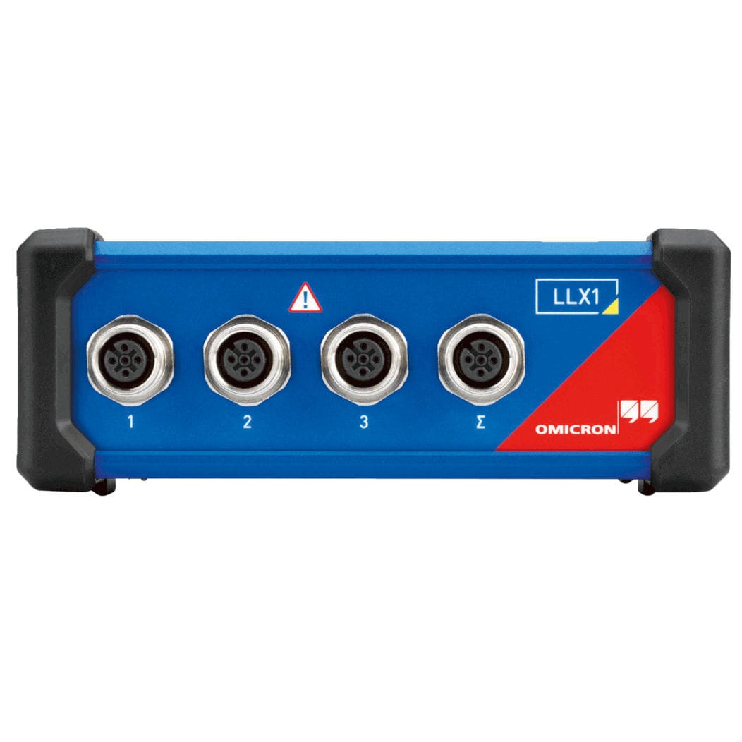 Voltage input module - LLX1 - OMICRON electronics - current / tabletop