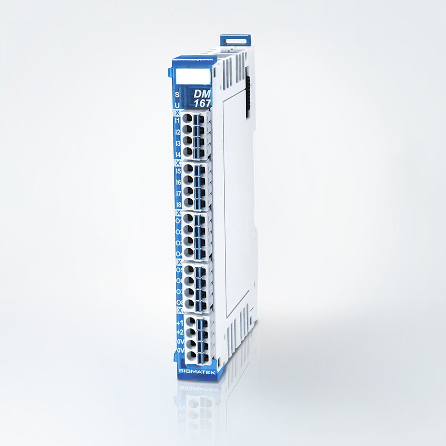 Digital mixed module - DM 167 - SIGMATEK GmbH & Co KG - Fieldbus / 8 ...