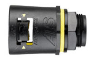 Hydraulic fitting - ATS series - ADAPTAFLEX - screw-in / snap-in / nylon