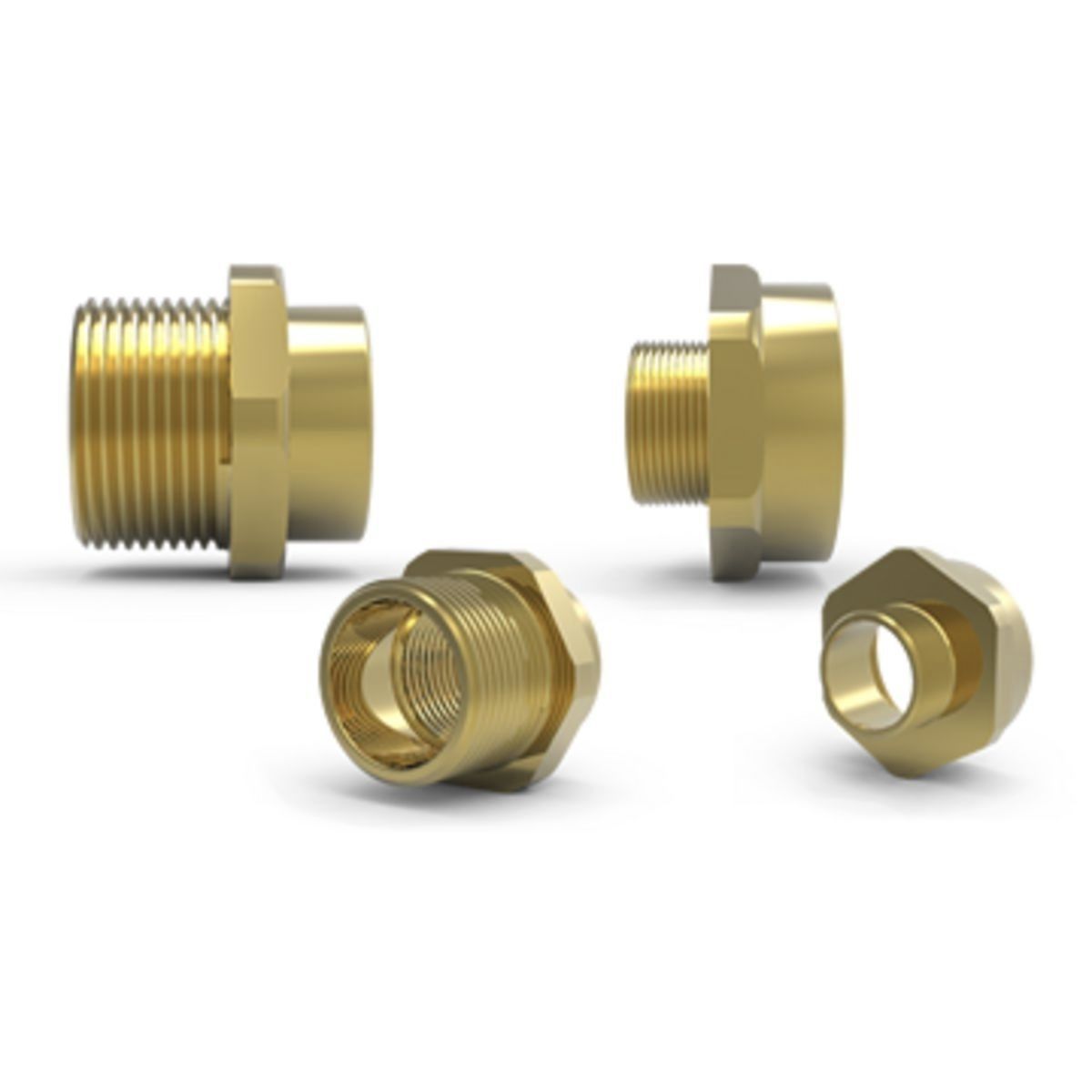 Thread adapter - 476 - Hawke International U.K - brass / brass ...