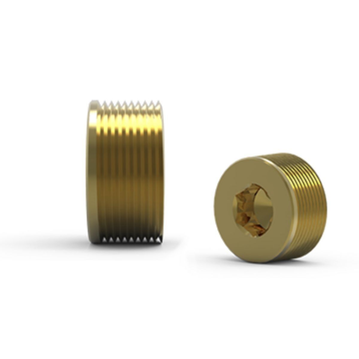 Plastic plug - 475 - Hawke International U.K - brass / brass / steel